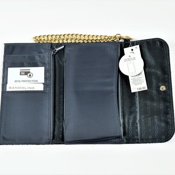 Bandolino | Bags | Nwt Bandolino Rfid Wristletwallet Can Fit Phone ...